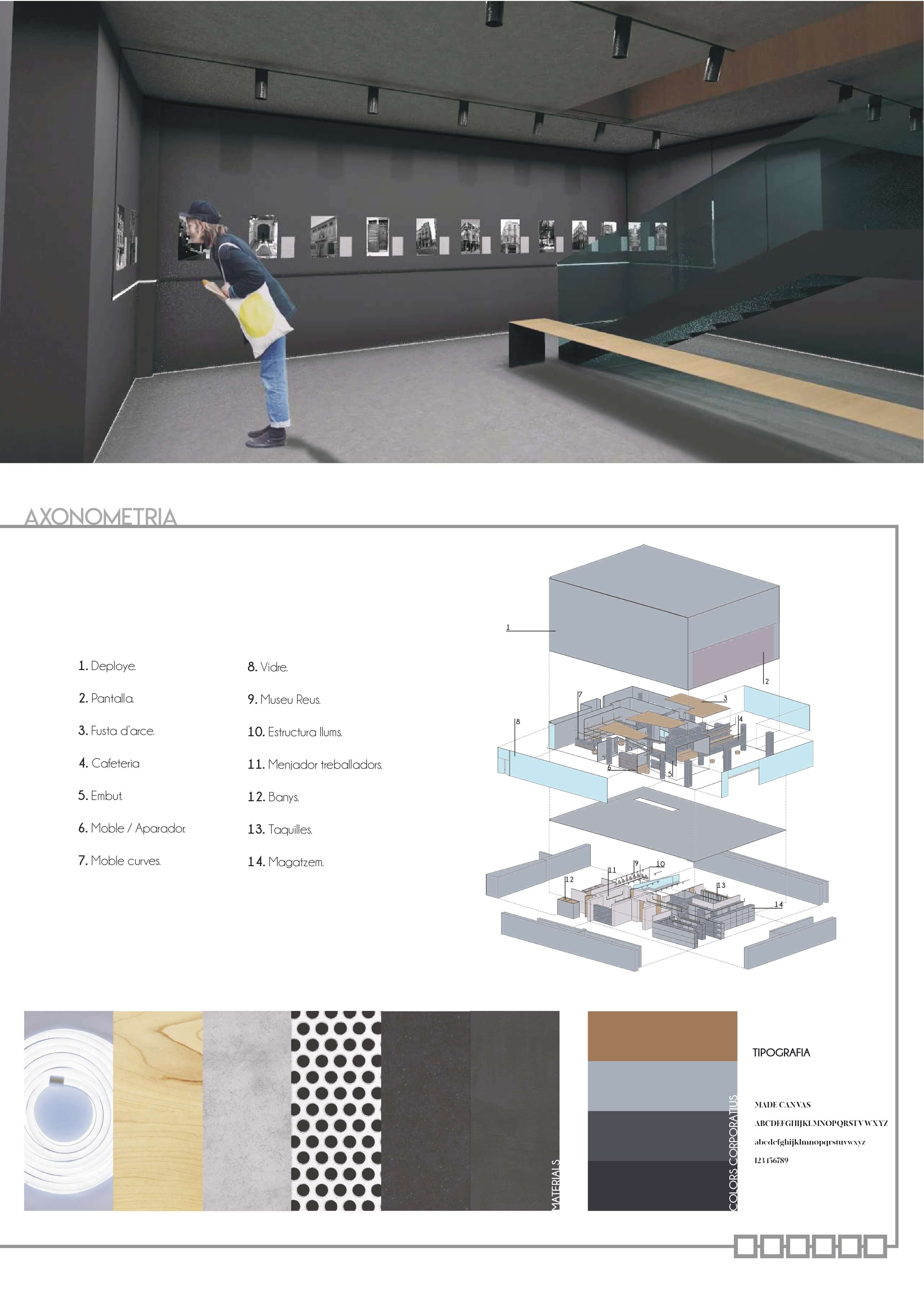 REHABILITACIÓ DE L’ESPAI DEL GAUDÍ CENTRE DE REUS, Marta Rueda | EADR ...